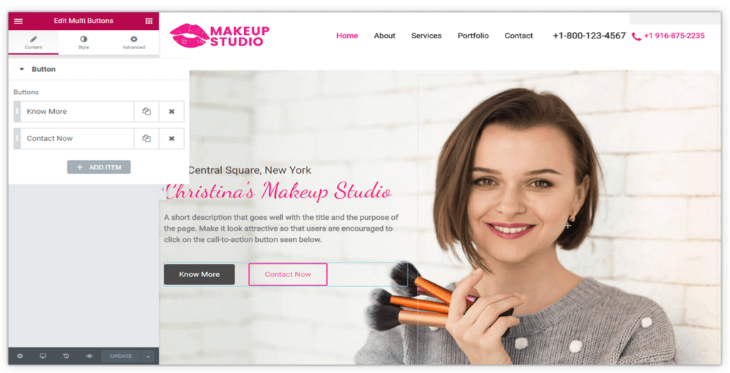 Multi Buttons Widget