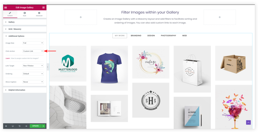 How to Open a Webpage with the Click of an Image?