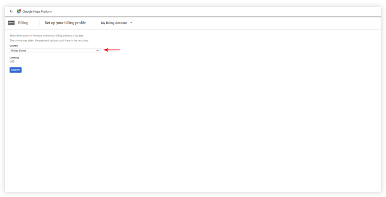 How to create Google API key in Google Maps Widget of UAE?