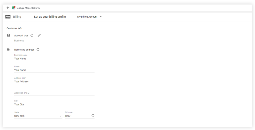 How to create Google API key in Google Maps Widget of UAE?