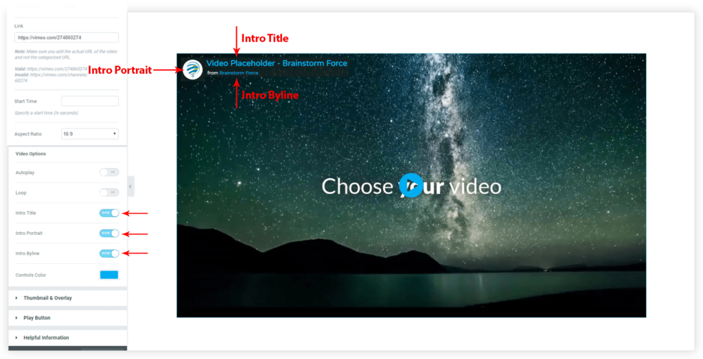 Video Widget