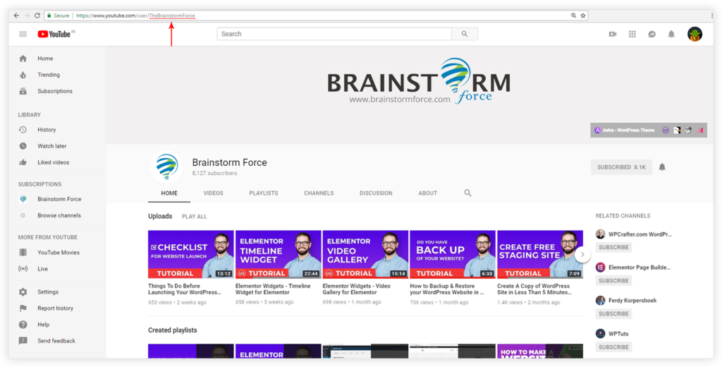 How to Find YouTube Channel Name and Channel ID?