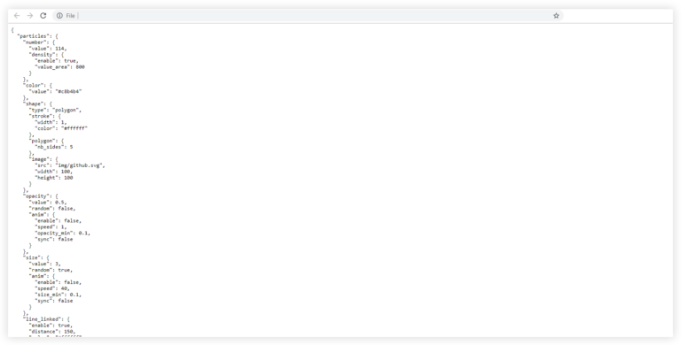 How to Add Custom Particle Backgrounds Style?