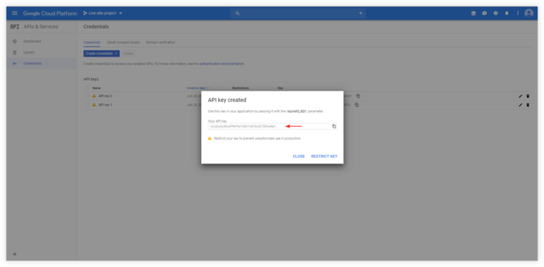 How to get Google Places API key?
