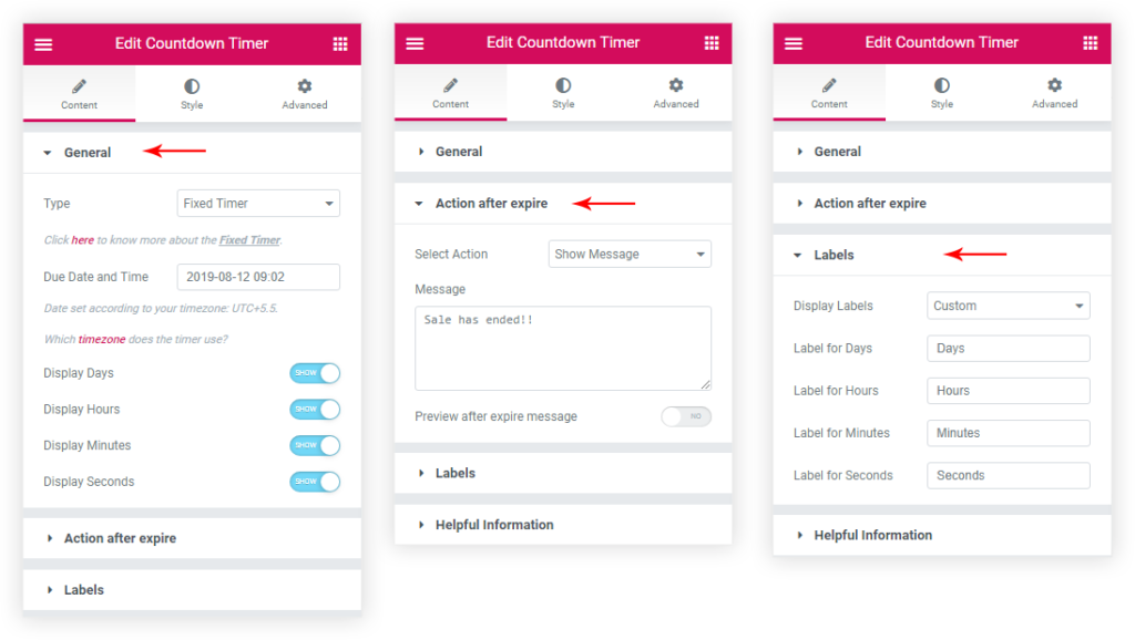 Introducing Countdown Timer widget