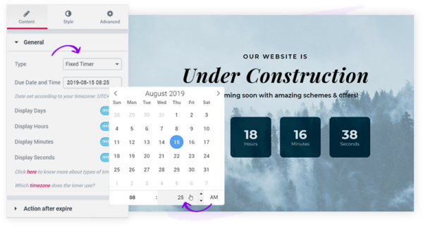 Elementor Countdown Timer Widget – Ultimate Addons for Elementor