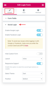 Introducing a New Login Form Widget for Elementor