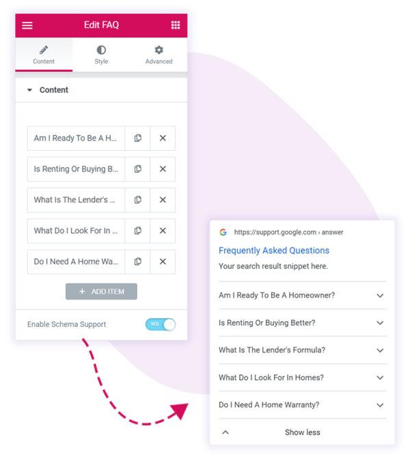 FAQ Widget for Elementor with Schema Integration