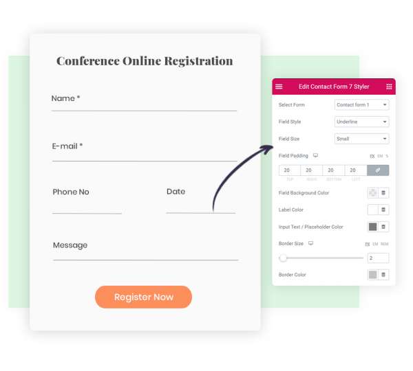 Elementor Contact Form 7 Widget – Ultimate Addons for Elementor