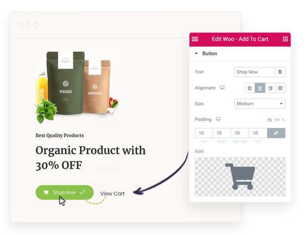 Build Advance Add to Cart Buttons With Elementor & Ultimate Addons