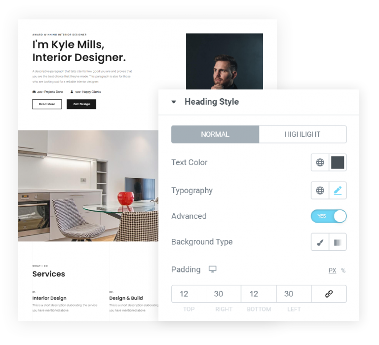 Elementor Dual Color Heading Widget – Ultimate Addons for Elementor