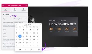 Elementor Countdown Timer Widget – Ultimate Addons for Elementor