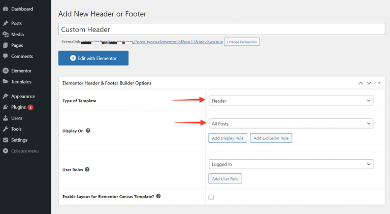 Design Custom Headers & Footers With This Free Elementor Plugin