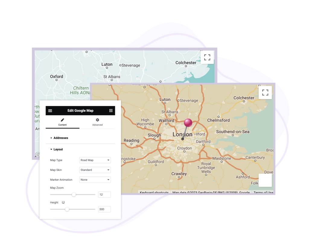 Elementor Google Map Widget – Ultimate Addons for Elementor