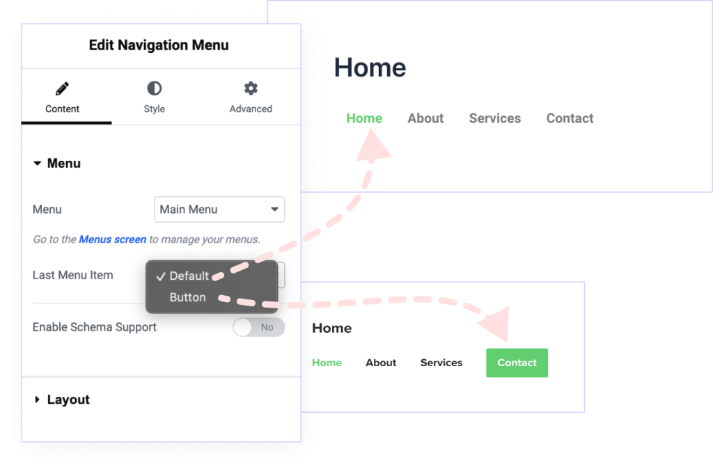 Stylish & Responsive Navigation Menu