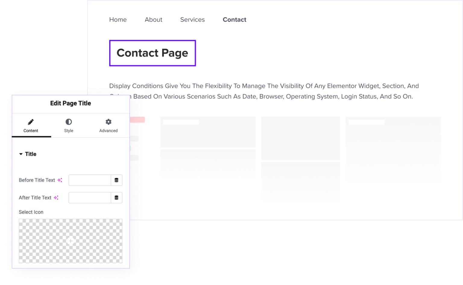 Display Custom & Dynamic Page Title