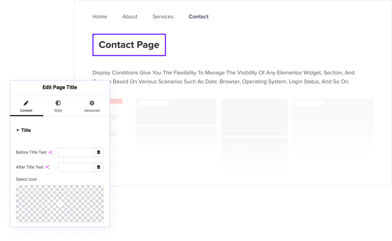 Display Custom & Dynamic Page Title