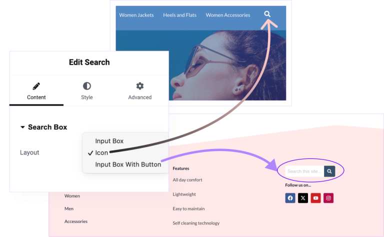 Advanced AJAX Search Bar for Elementor