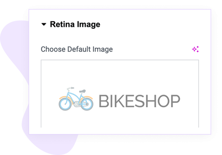 High-Resolution Retina Logo Support