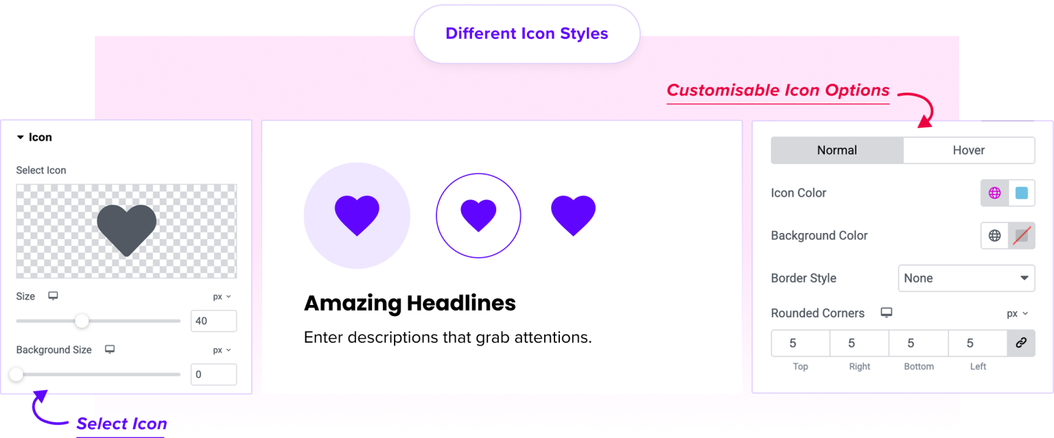 Customizable Info Card Widget for Elegant Content Layouts