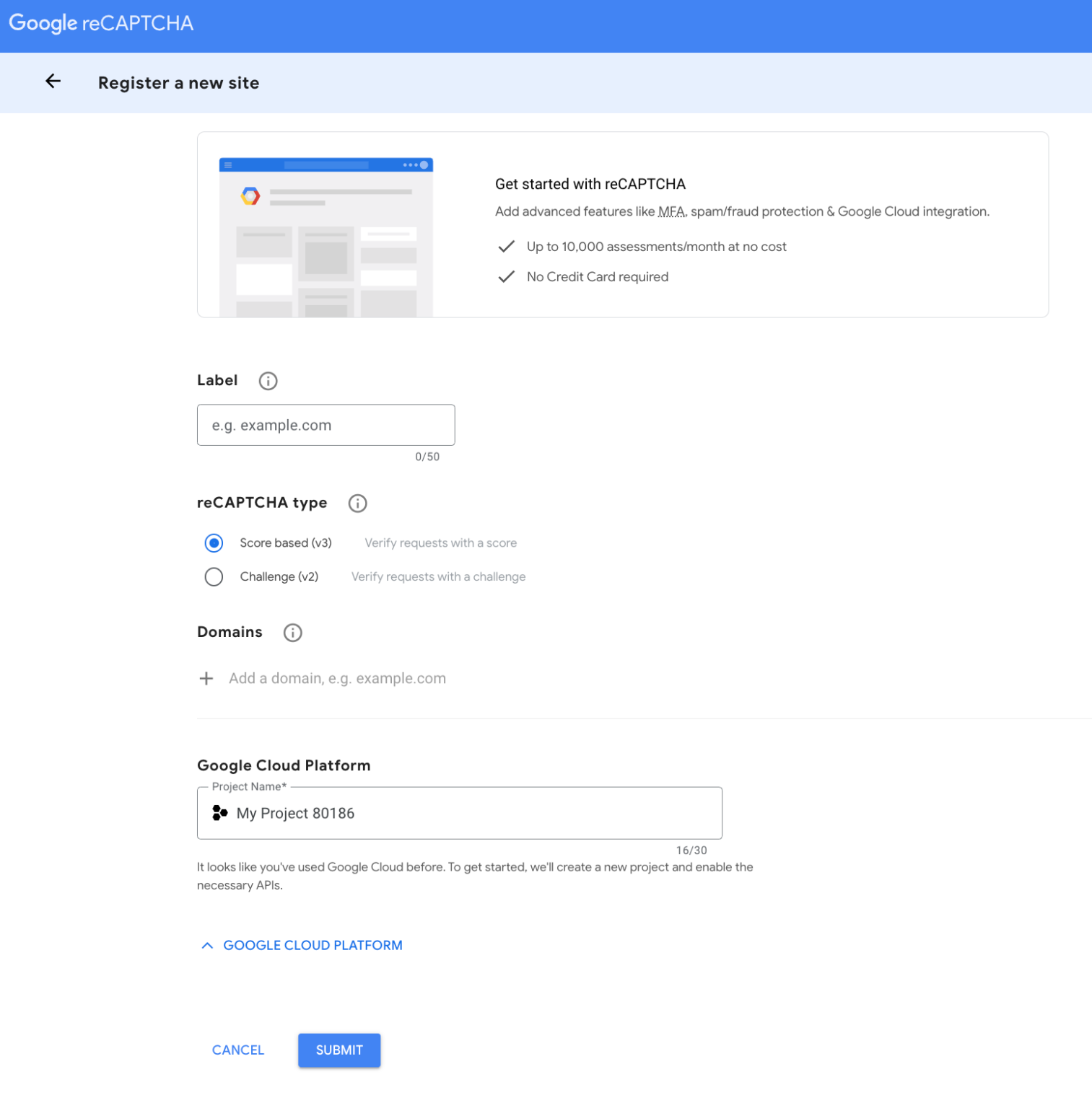 Google reCAPTCHA v3 in Login Form for Elementor