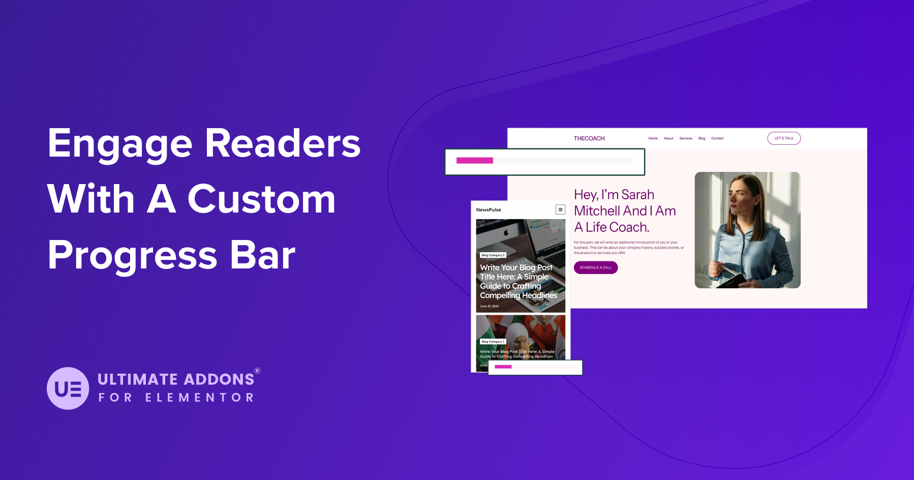 Engage Readers with a Custom Progress Bar