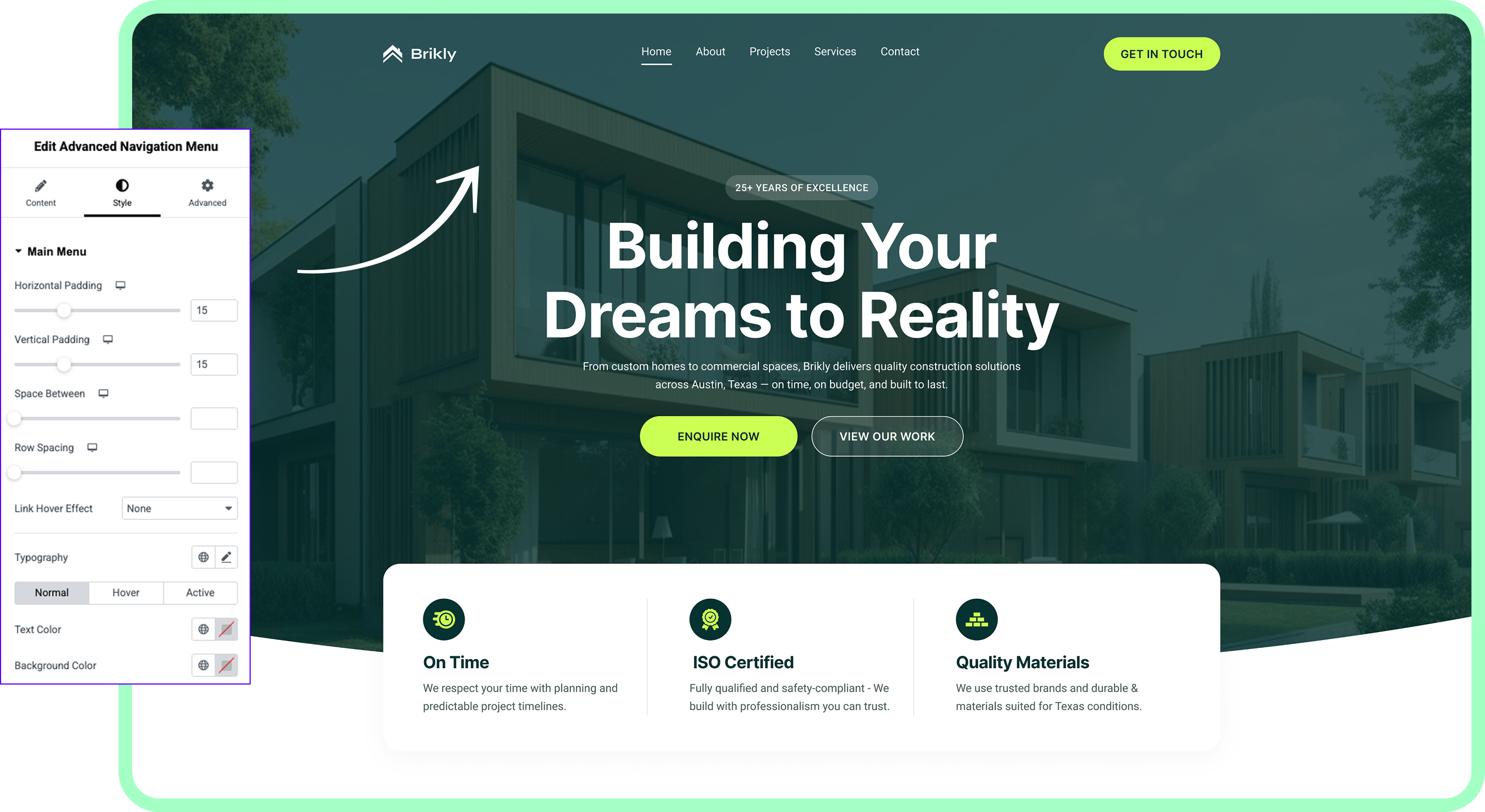 Stylish & Responsive Navigation Menu